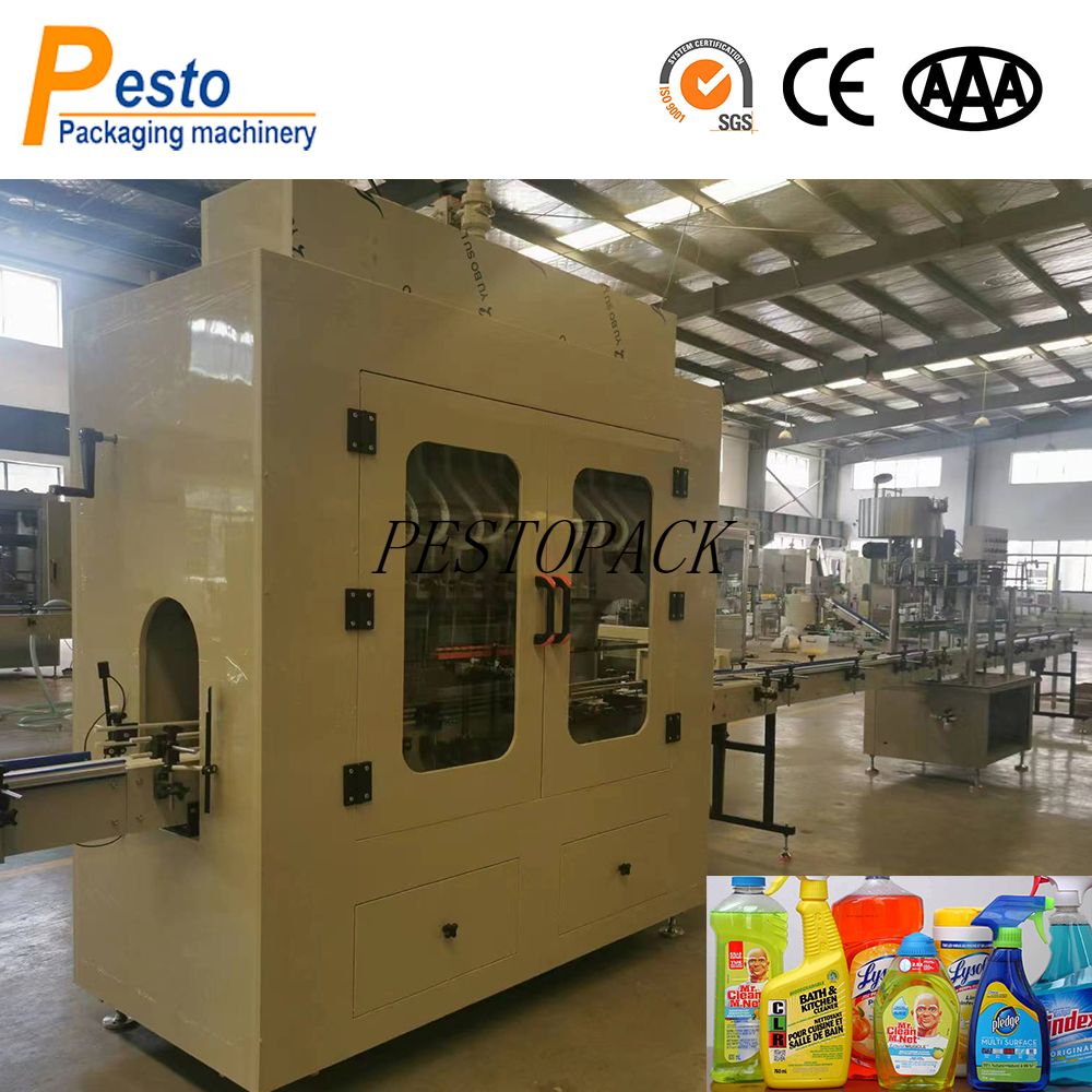 Acid Filling Machine | Alkaline Filling Machine - PESTOPACK