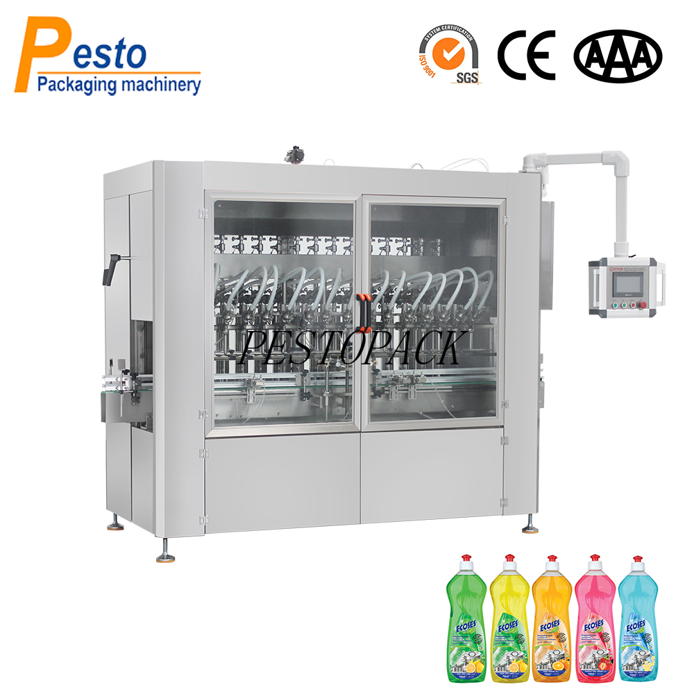 Dishwashing Liquid Filling Machine - PESTOPACK
