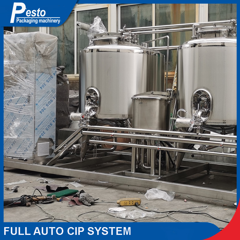 Full Automatic CIP Sytem Cleaning Machine - PESTOPACK